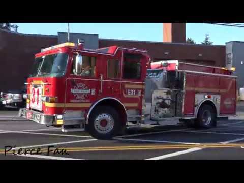 Engine 31 Responding Seattle Fire Department (2015 Pierce Arrow XT ...