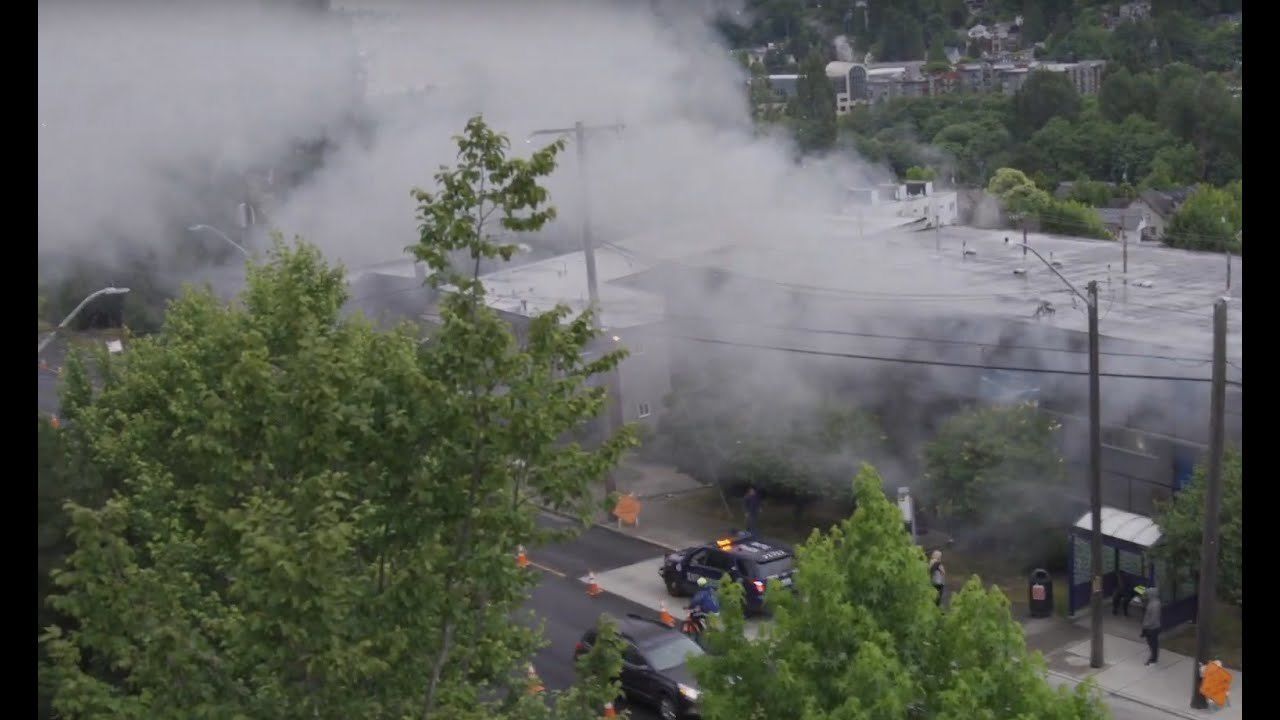The EDGE apartment fire, West Seattle WA - June 24th 2019 - 6 am ...