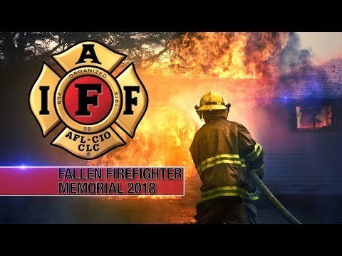 2018 IAFF Fallen Fire Fighter Memorial Ceremony Seattle Fire Department ...