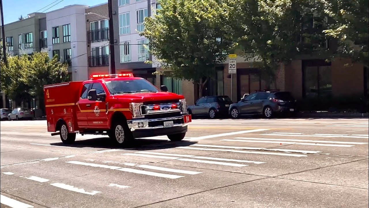 Seattle Fire Department (Battalion 4 And Medic 1)+Seattle Police ...