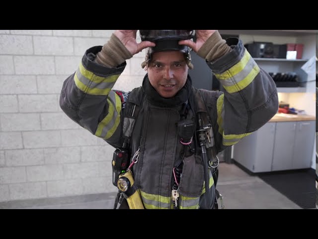 Bunking Gear featuring Firefighter Leo Castaneda (Spanish) Seattle Fire ...