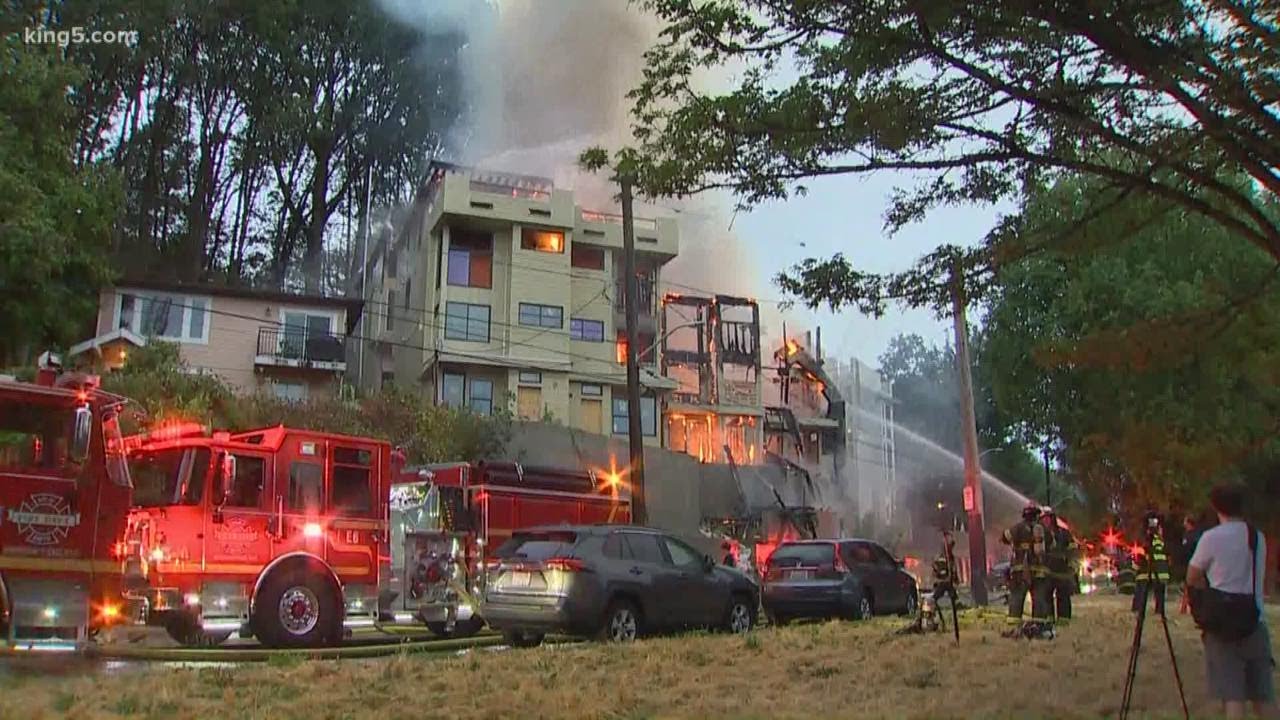 Fire damages four buildings in south Seattle Seattle Fire Department ...