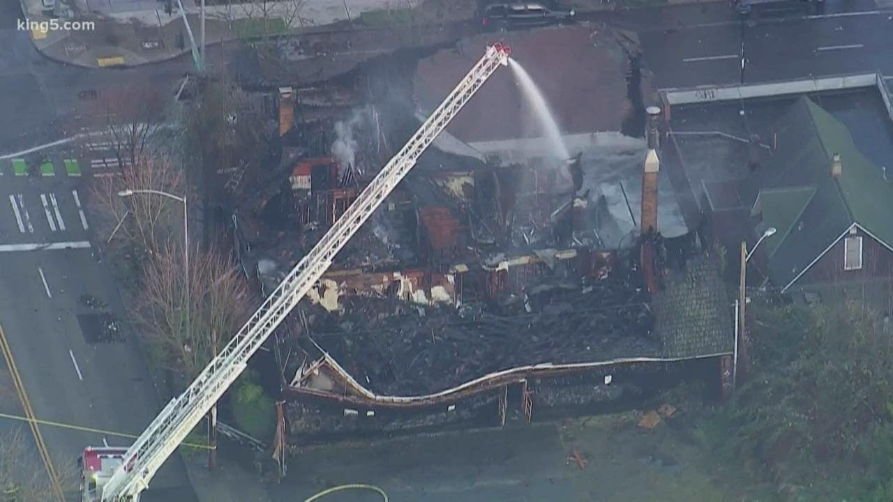 'Sad loss': Fire destroys historic Seven Gables Theatre in Seattle's U ...