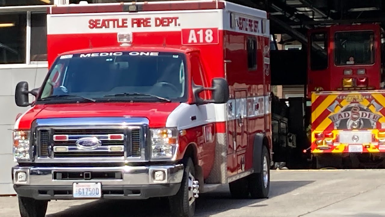 Seattle Fire Department-Aid 18! Responding! Seattle Fire Department ...