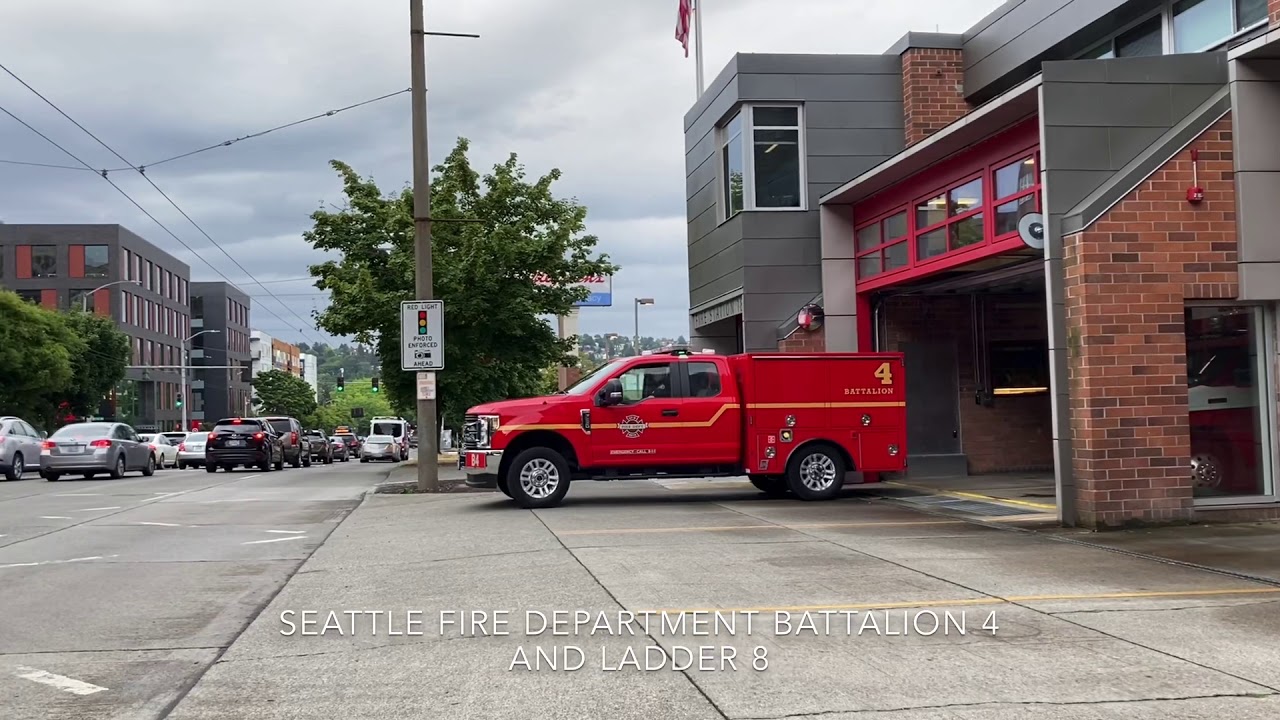 Seattle Fire Department Battalion 4, Ladder 8, and Engine 18! Seattle ...