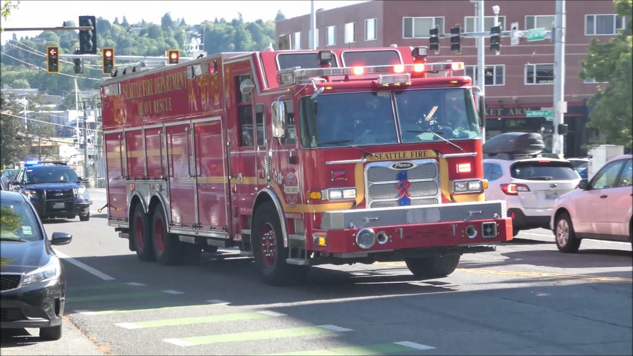 *Large* SFD response in Ballard: Rescue 1, R1A, L4, E41, E18, A10 and ...