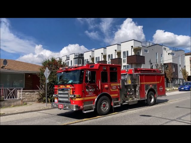 Seattle Fire L4, E2, E18, E21 and E35 responding! Seattle Fire ...