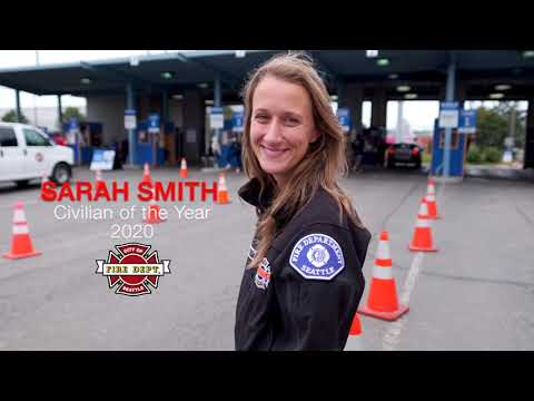 2020 Civilian of the Year: Sarah Smith Seattle Fire Department Seattle ...