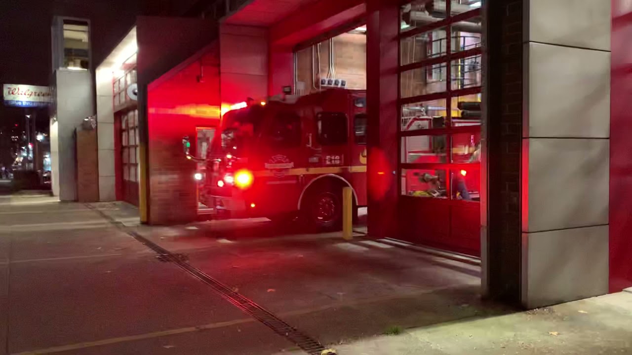 Seattle Fire Department - Engine 18 Responding Seattle Fire Department ...