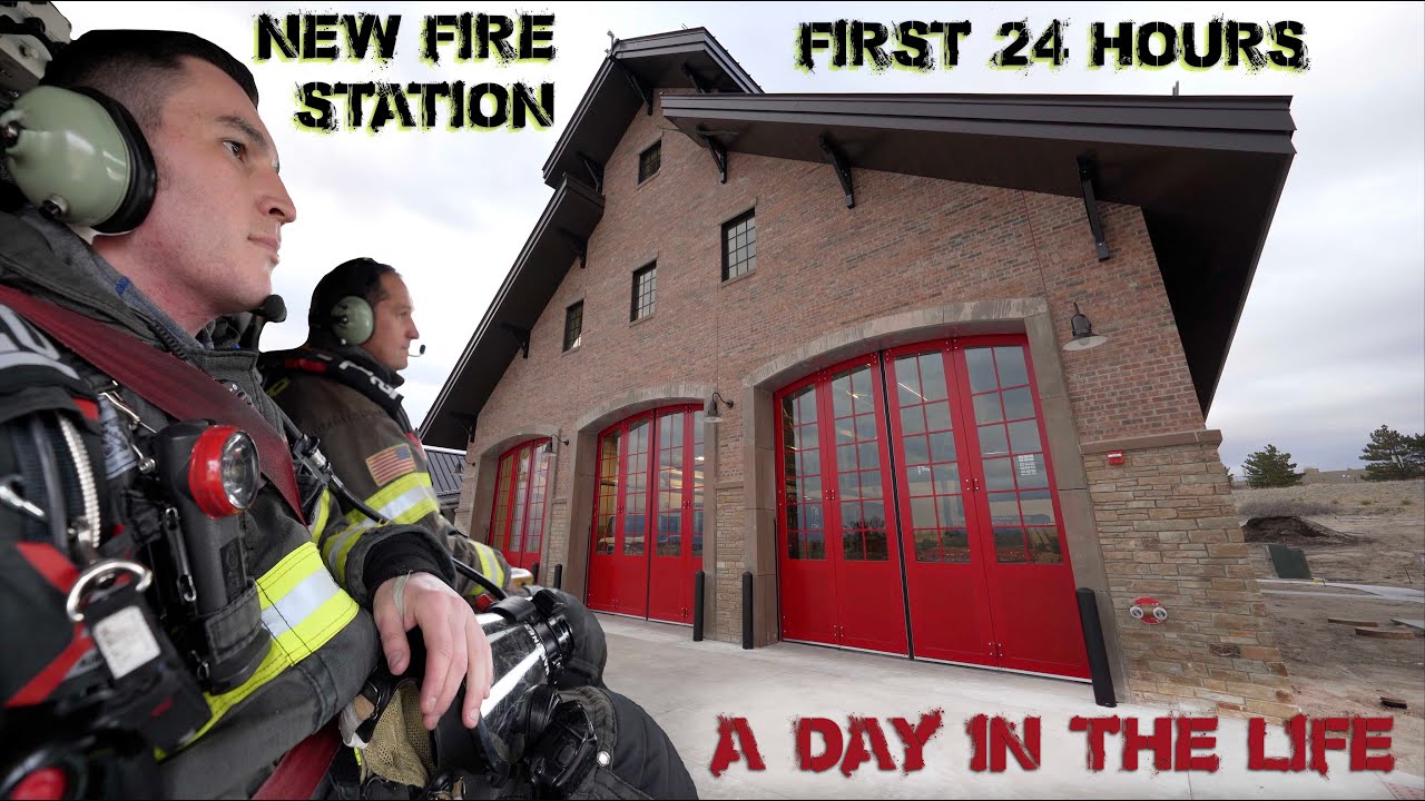 First 24 Hours in a New Fire Station - A Day in the Life Seattle Fire ...