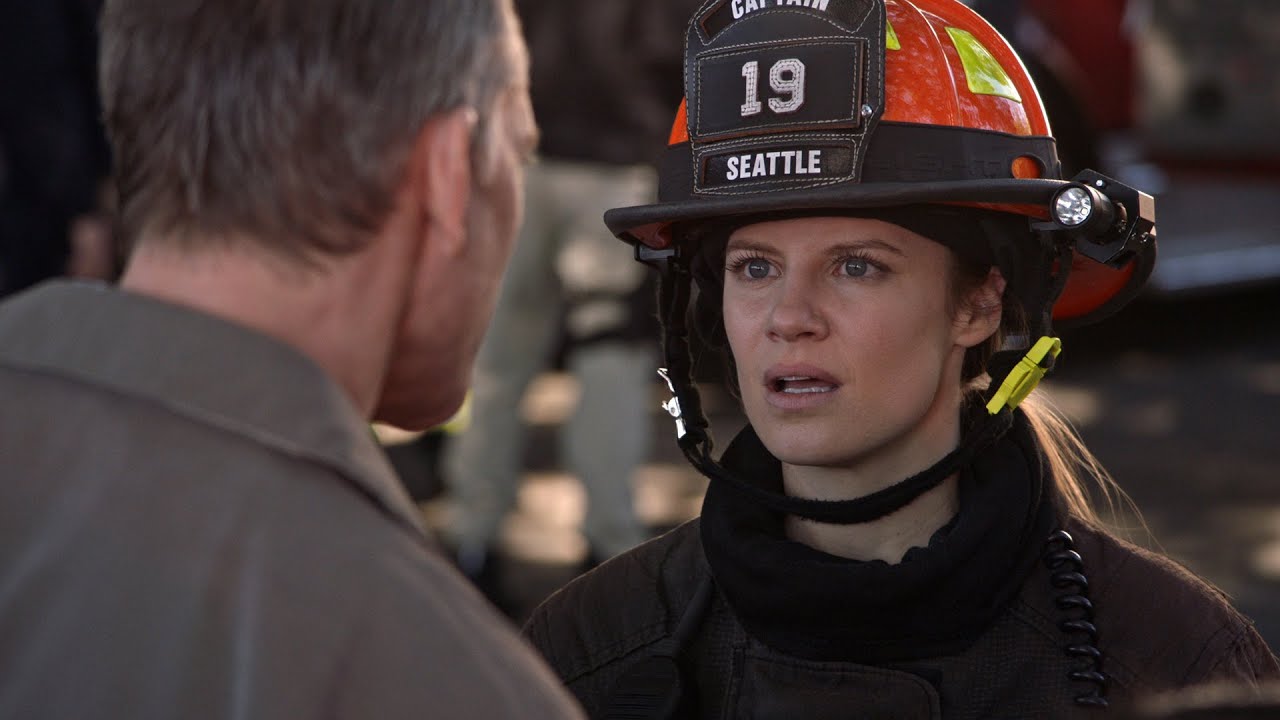 Maya Deals With Her Dad During a Bomb Threat - Station 19 Seattle Fire ...
