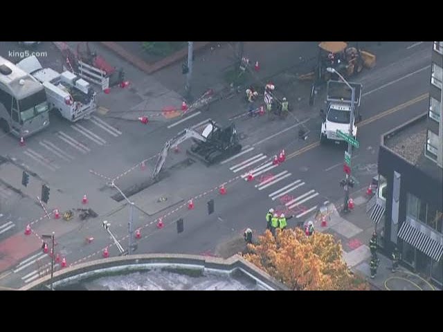 Gas leak forces 12 block evacuation zone in Seattle's University ...