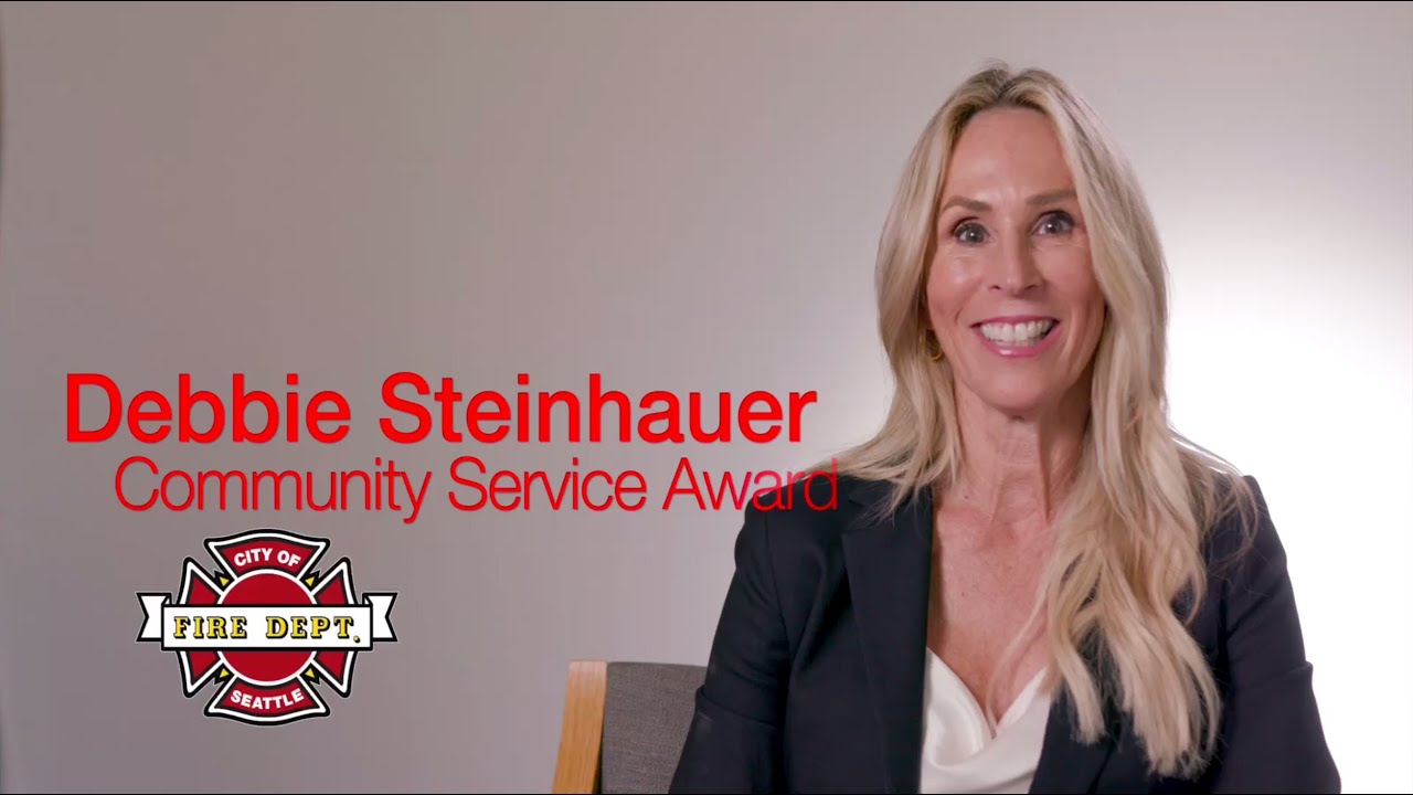 2021 Community Service Award: Debbie Steinhauer Seattle Fire Department ...