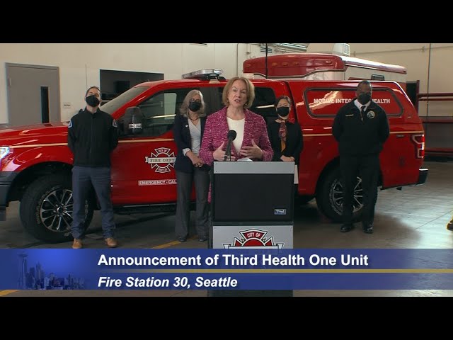 Mayor Durkan & city leaders announce early 2022 launch of third Health ...