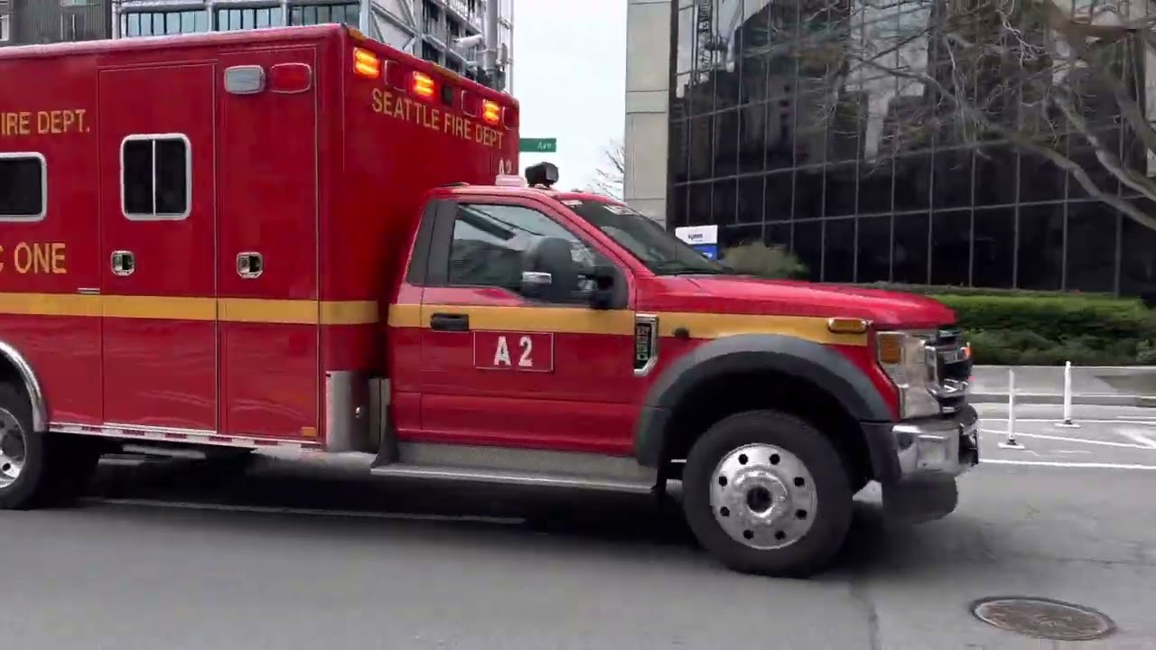 Seattle Fire A2 Responding Seattle Fire Department Seattle Fire Buff ...
