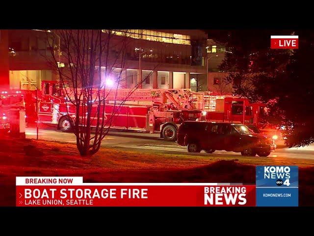 Boats destroyed in massive fire in Seattle Seattle Fire Department ...