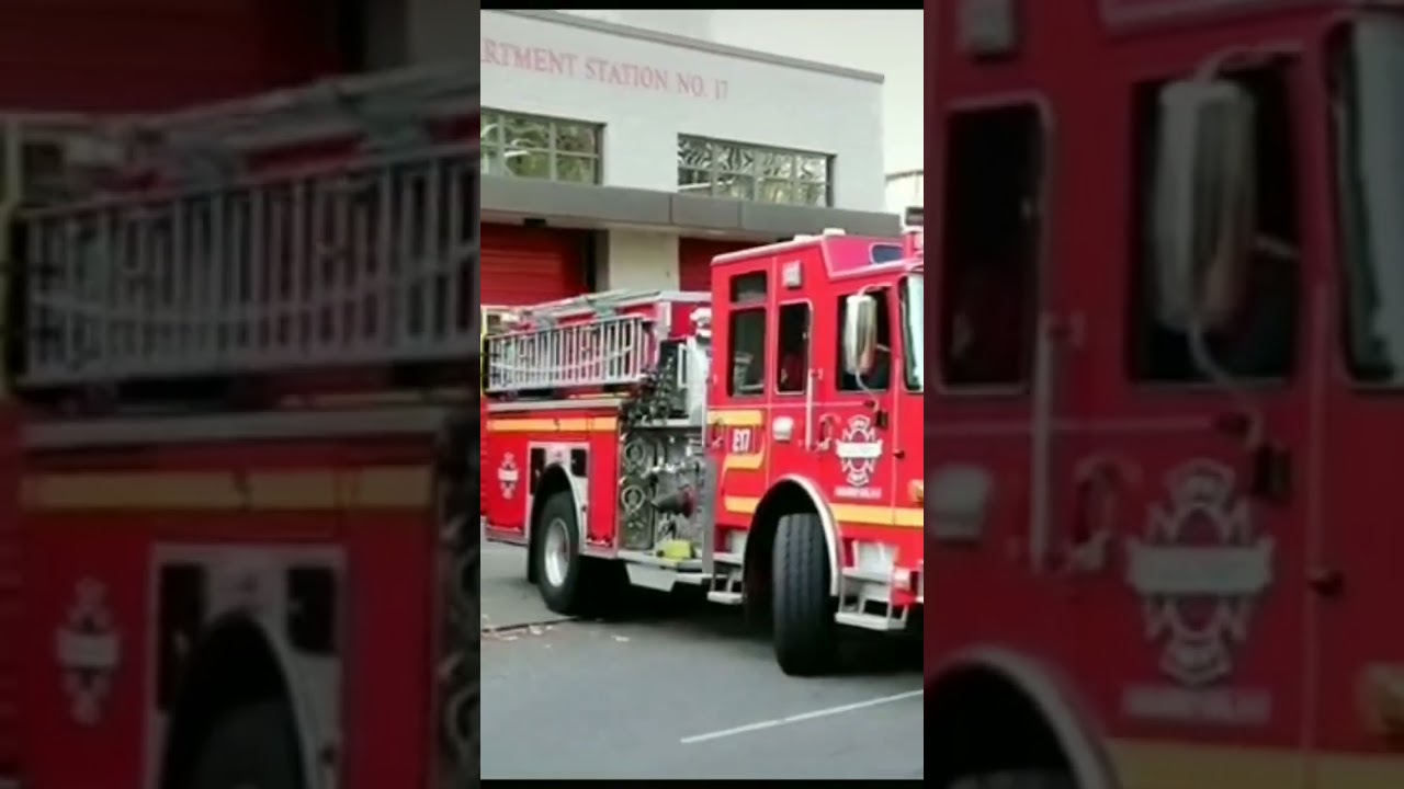 Seattle fire department engine 17 responding Seattle Fire Department ...