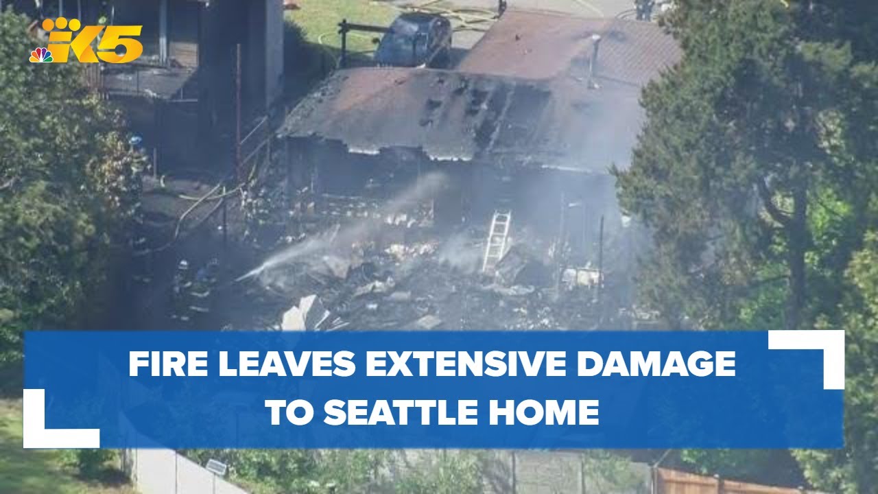 Raw Video: Fire in Seattle's Haller Lake neighborhood damages 2 homes Seattle Fire Department ...