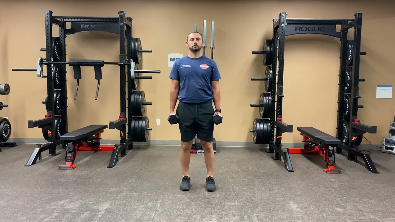 Dumbbell (DB) - Drop Step Lunge (Alternating) Seattle Fire Department ...