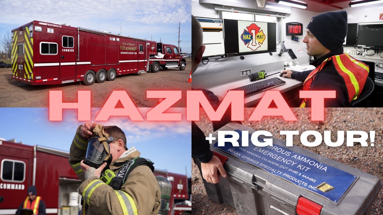 Hazmat Training + New Rig Tour! #training Seattle Fire Department ...