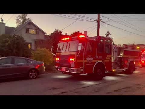 On scene footage of a Medic Response! (Seattle, WA) Seattle Fire ...