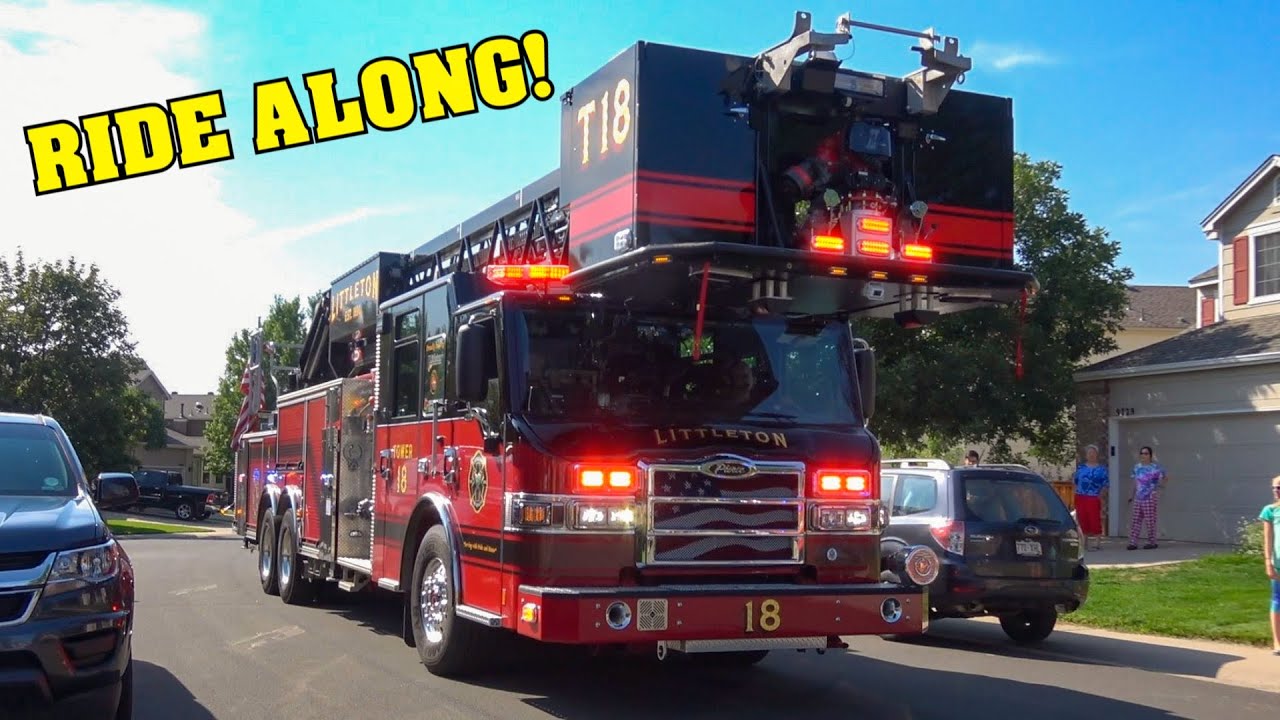 *TWO CALLS* [RIDE ALONG] - South Metro Fire TOWER 18 & MEDIC 18 ...