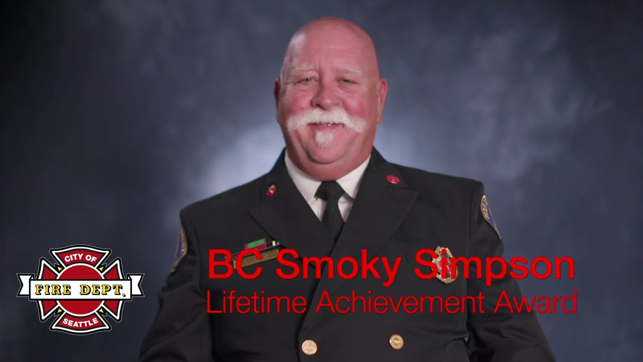2022 Lifetime Achievement Award: BC Smokey Simpson Seattle Fire ...