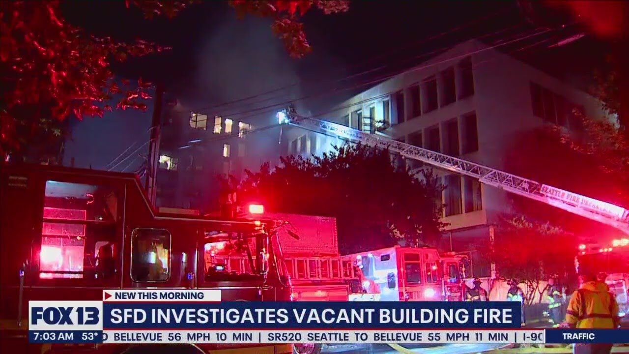 SFD investigates vacant building fire Seattle Fire Department Seattle ...
