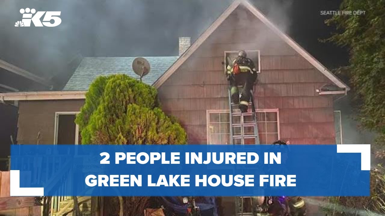 2 people injured in house fire near Seattle's Green Lake neighborhood ...