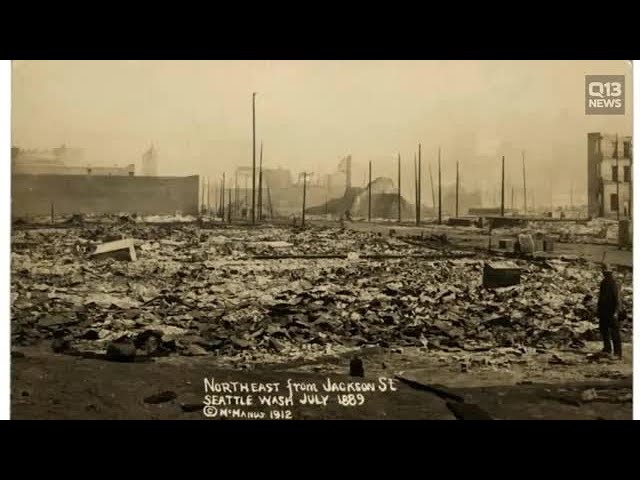 Remembering The Great Seattle Fire 130 years later Seattle Fire ...