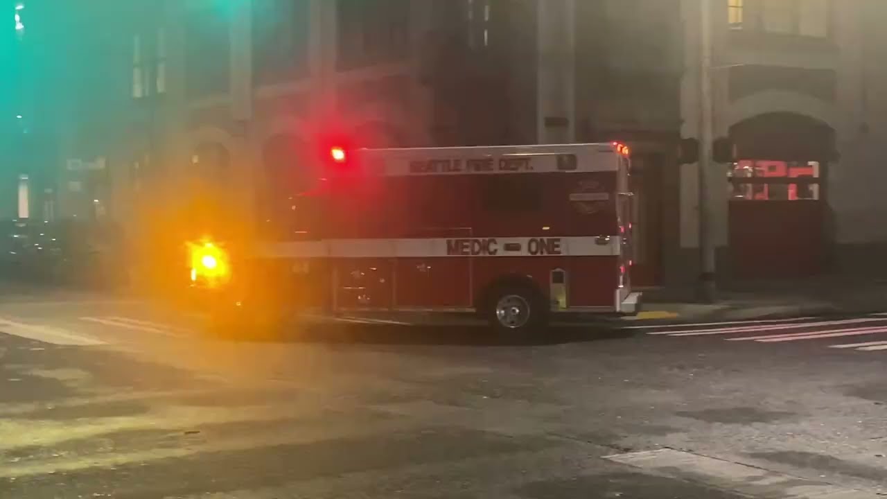 Seattle Fire Department Aid 4 Responding Seattle Fire Department ...