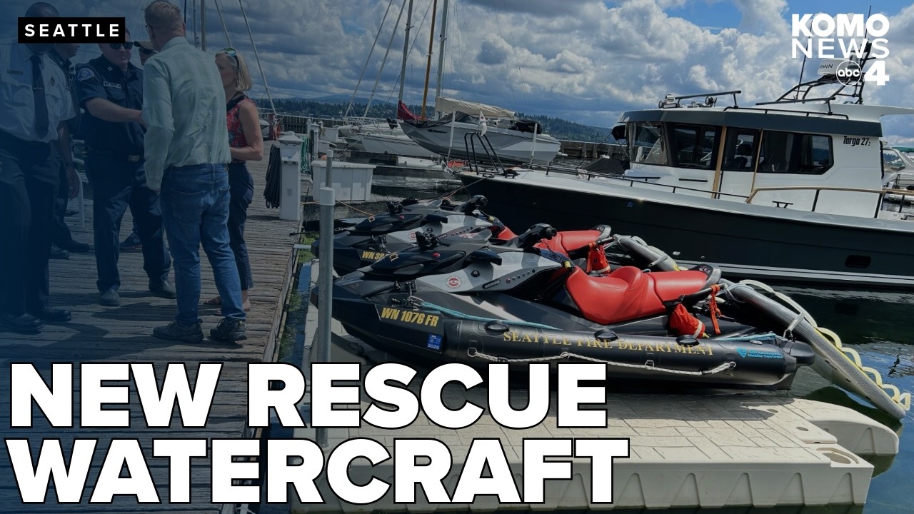Seattle Fire Department launches new rescue watercraft Seattle Fire ...