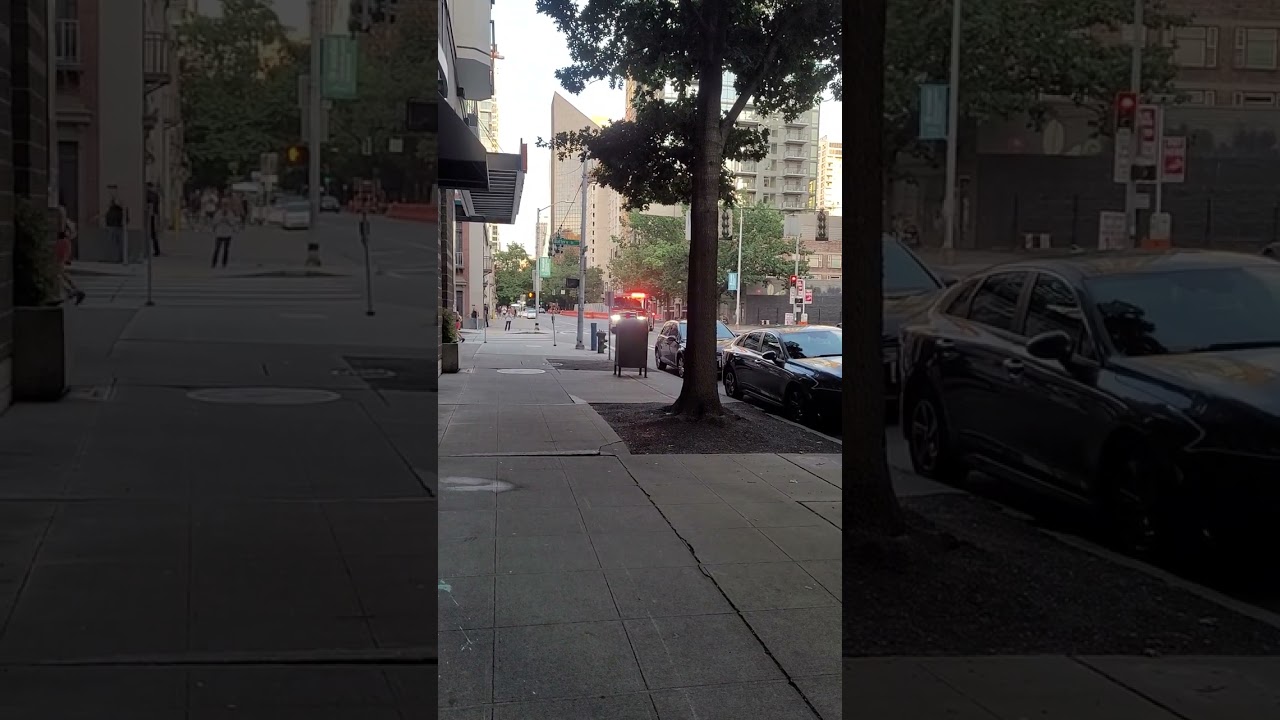 Seattle Fire department engine 2 responding Seattle Fire Department ...