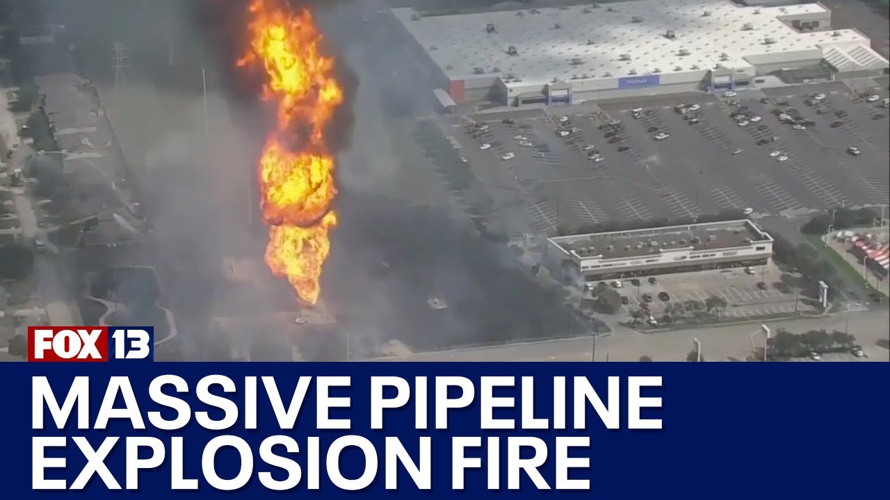 Pipeline explosion fire in Texas forces evacuations | FOX 13 Seattle Seattle Fire Department ...