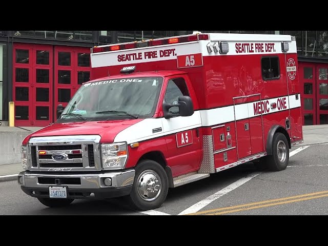 Aid 5 Seattle Fire Department & Police car Seattle Fire Department ...