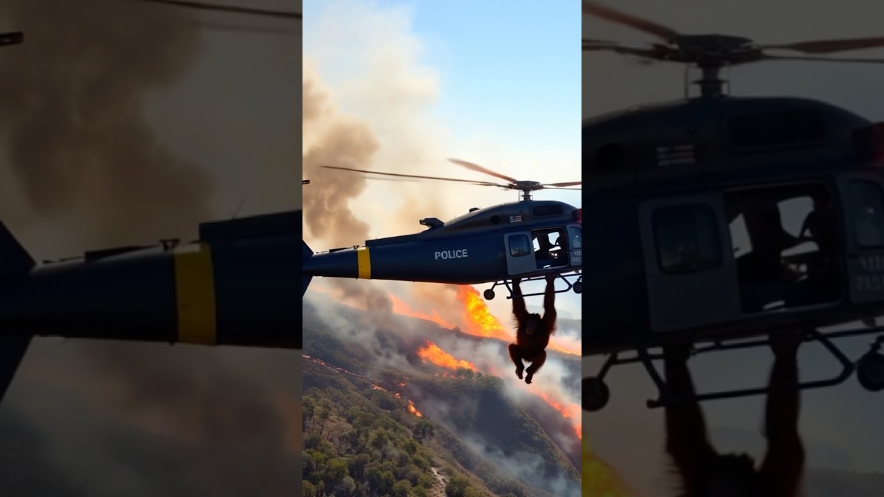 Tactical Air Rescue Wildfires in California #Wildfires #CalFire #Police #Firefighters #Fire # ...