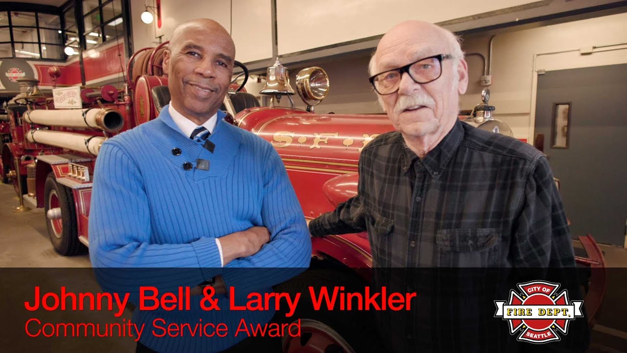 2024 Community Service Award - Johnny Bell and Larry Winkler, Bystander ...