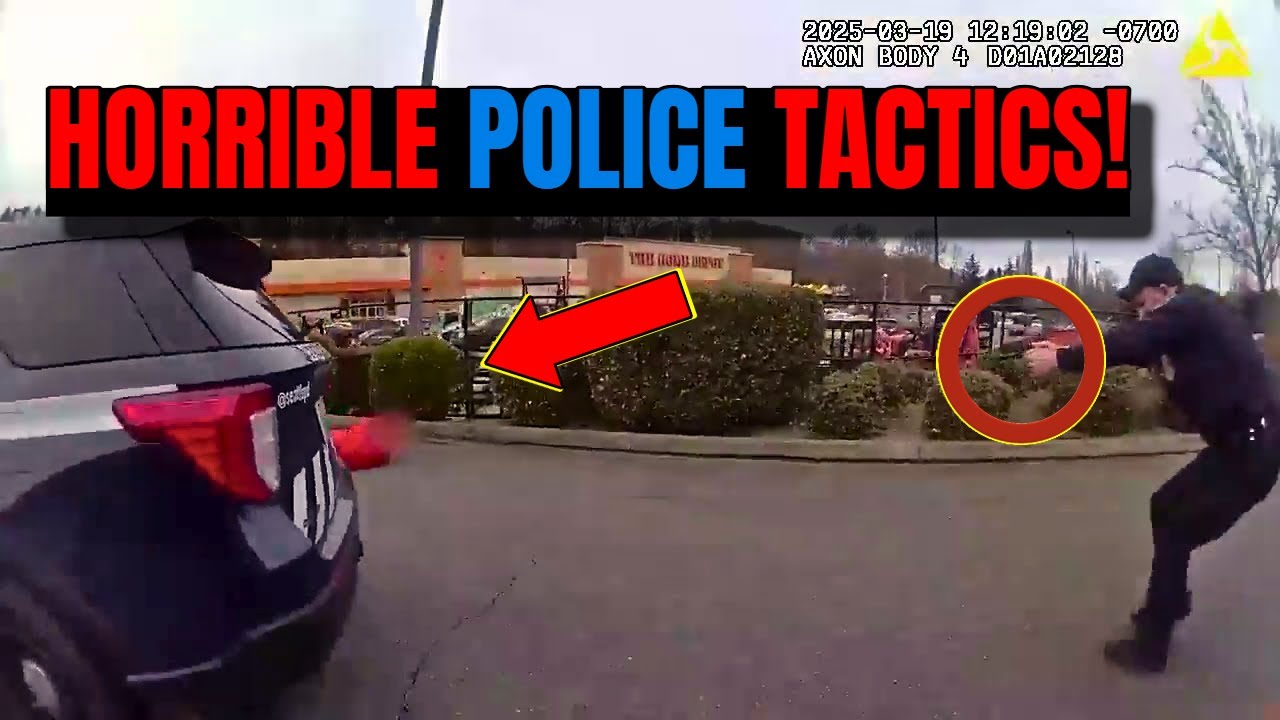 Seattle Police Face Off against a Subject with a Knife in their Parking ...