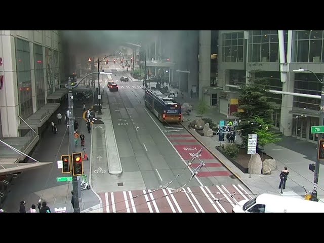 Seattle: Fire At The Cheesecake Factory - Camera #1 (10x speed) Seattle ...