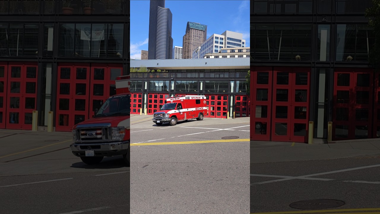 Seattle Fire Department Spare Aid 10 Responding Seattle Fire Department Seattle Fire Buff ...