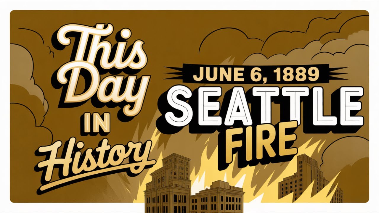 On this day... A Glue Pot Almost BURNED the Entire CITY 🔥 Seattle Fire ...