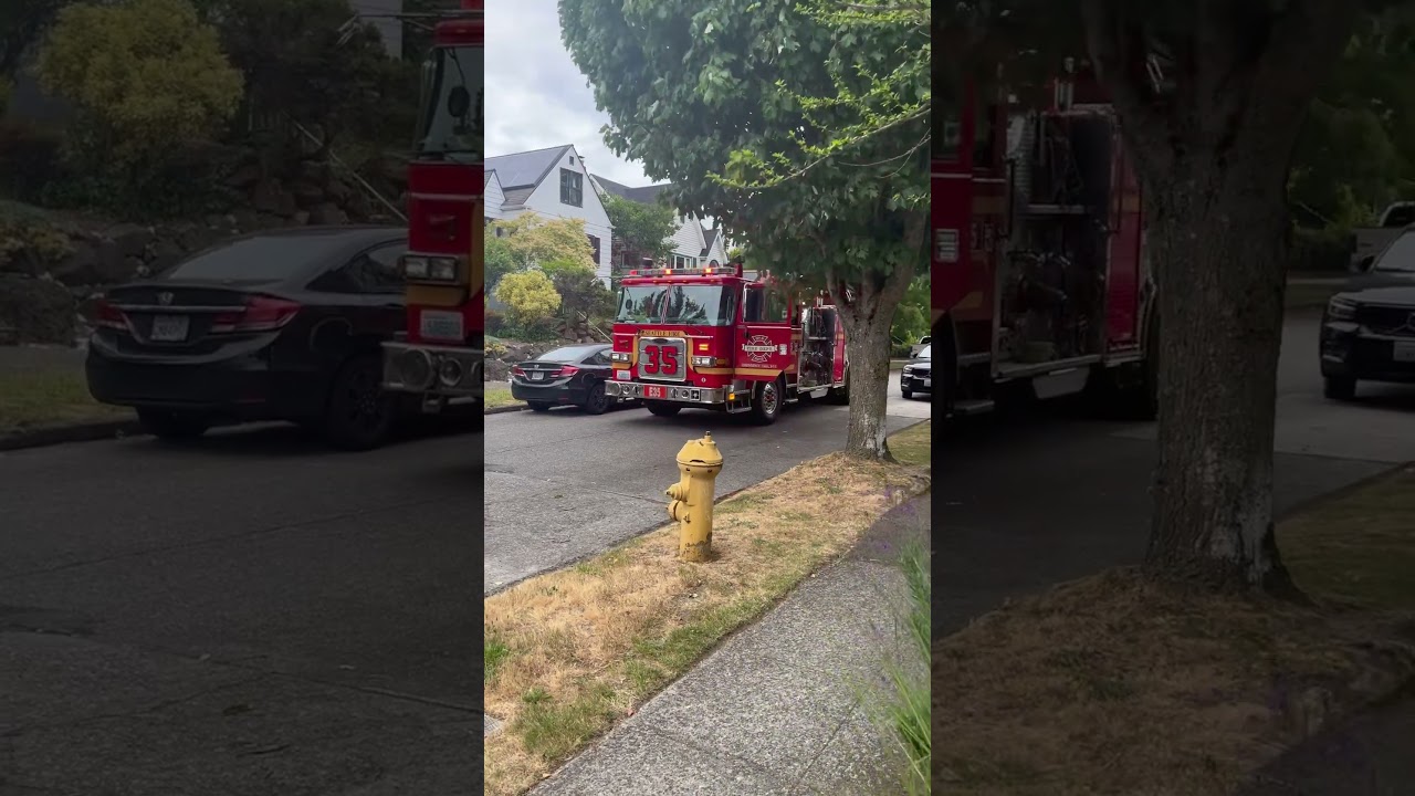 -aid response- Seattle Fire Department E35 Seattle Fire Department ...