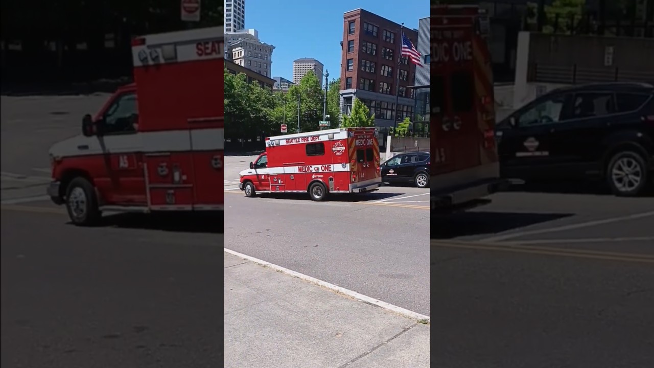 Aid 5 Responding Code Red To An Overdose Emergency! #ambulance #seattle ...