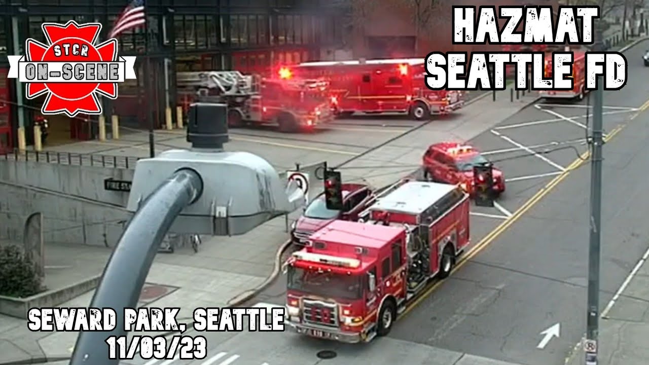 SEATTLE FIRE: Hazmat team responding 11/3/23 Seattle Fire Department ...